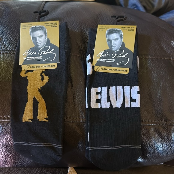 Elvis | Underwear & Socks | Nwt 2 Packs Of Elvis Presley Socks | Poshmark